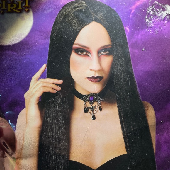 Spirit | Accessories | Spirit Shadow Witch Black Long Hair Wig | Poshmark